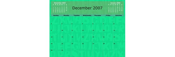 How To Make Your Own Month At A Glance Pocket Calendar EHow how-to-make-your-own-month-at-a-glance-pocket-calendar-ehow