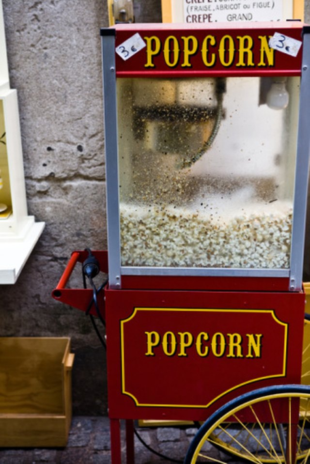 Old Fashioned Movie Time Popcorn Maker Instructions Ehow