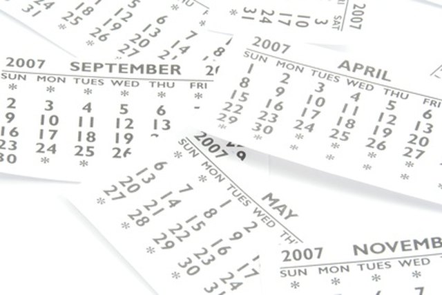 How To Make A Flip Calendar EHow